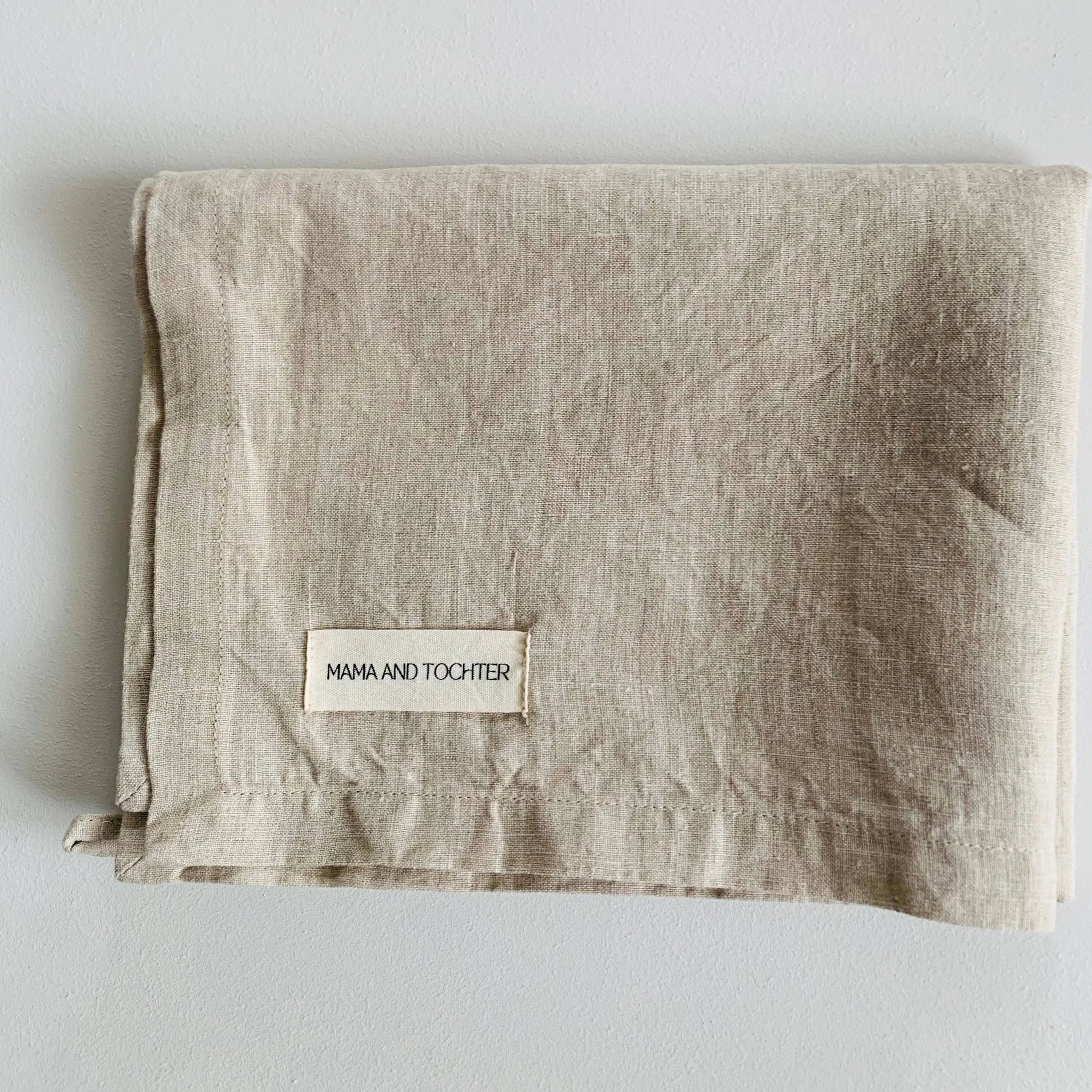 Pure French Linen Tea Towel - Nature