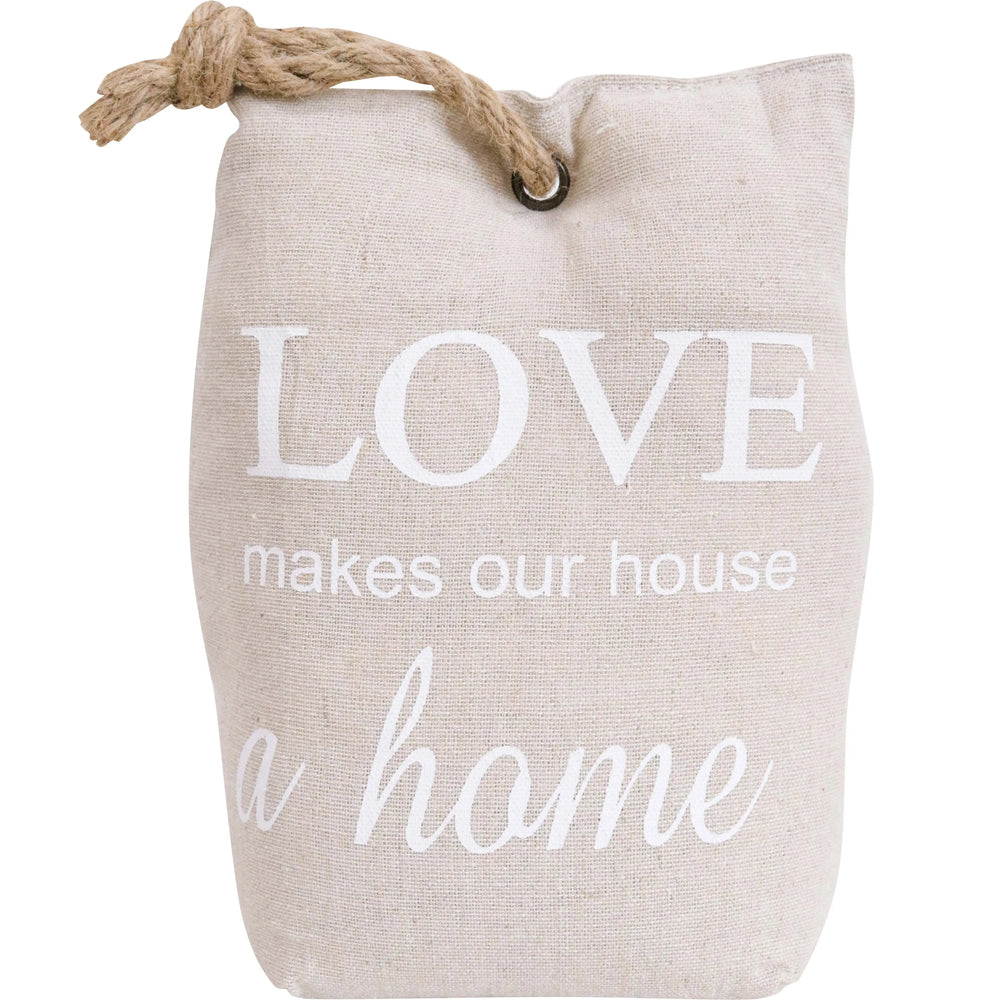 Doorstop - Love Makes Our House A Home - Barrington Country Homewares